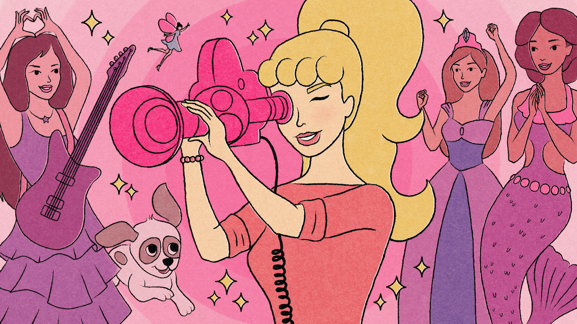 ‎Pretty in Pink: Barbie fans detail the important tropes, villains and ...